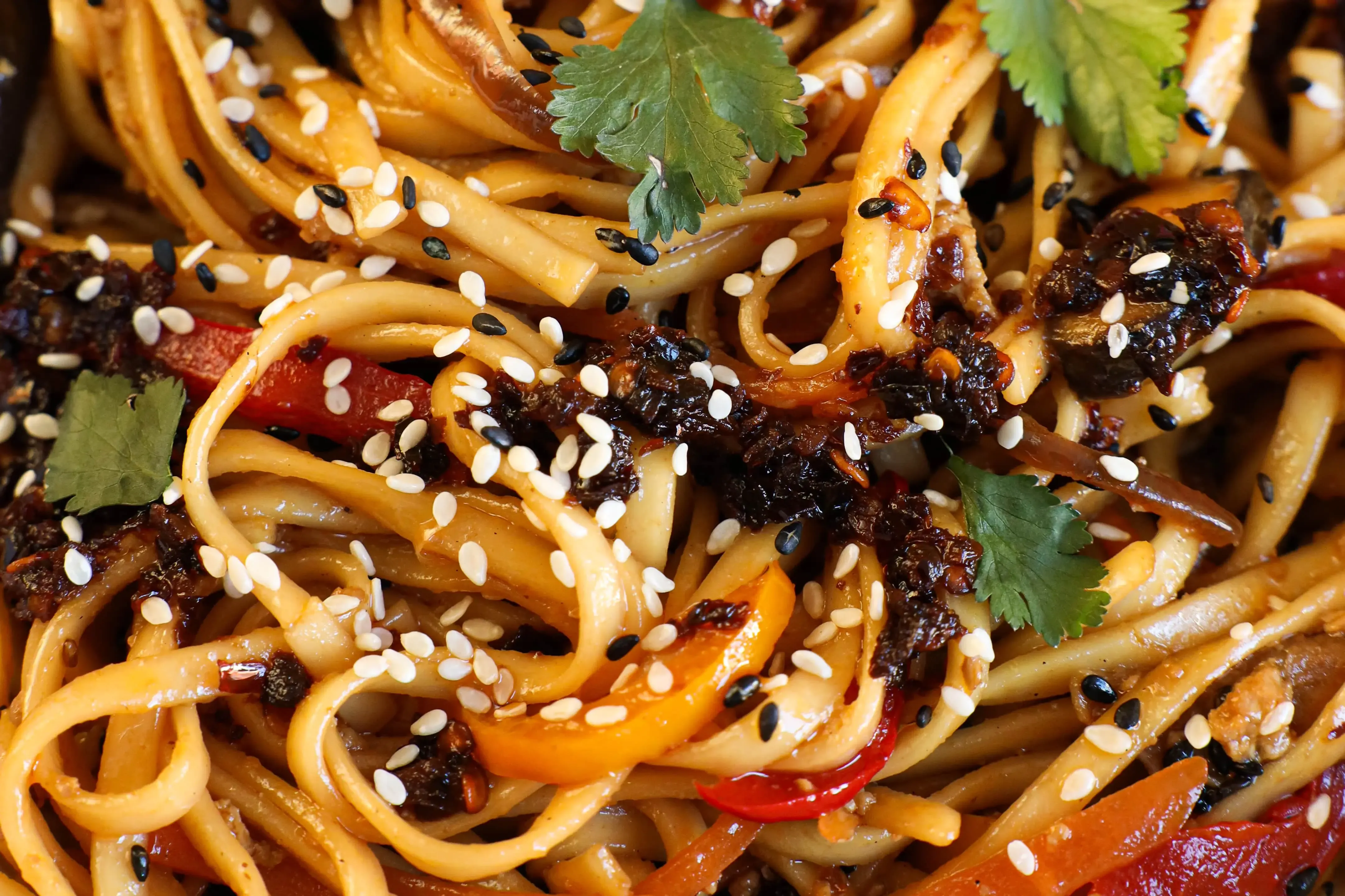 Crispy Chilli Rainbow Stir Fry | BOSH!