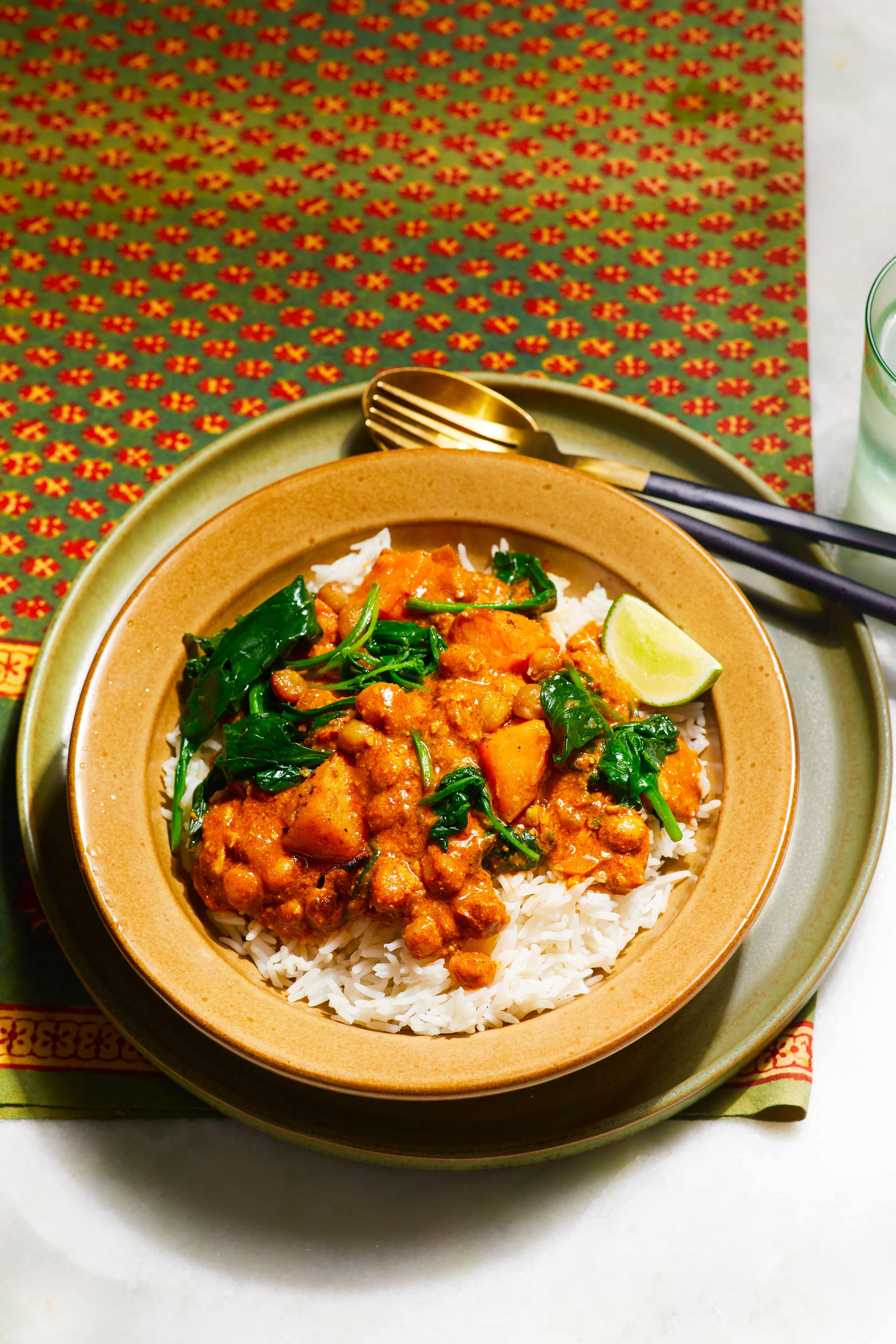 BOSH! x GRUBBY Creamy Cashew and Sweet Potato Korma Curry | BOSH!
