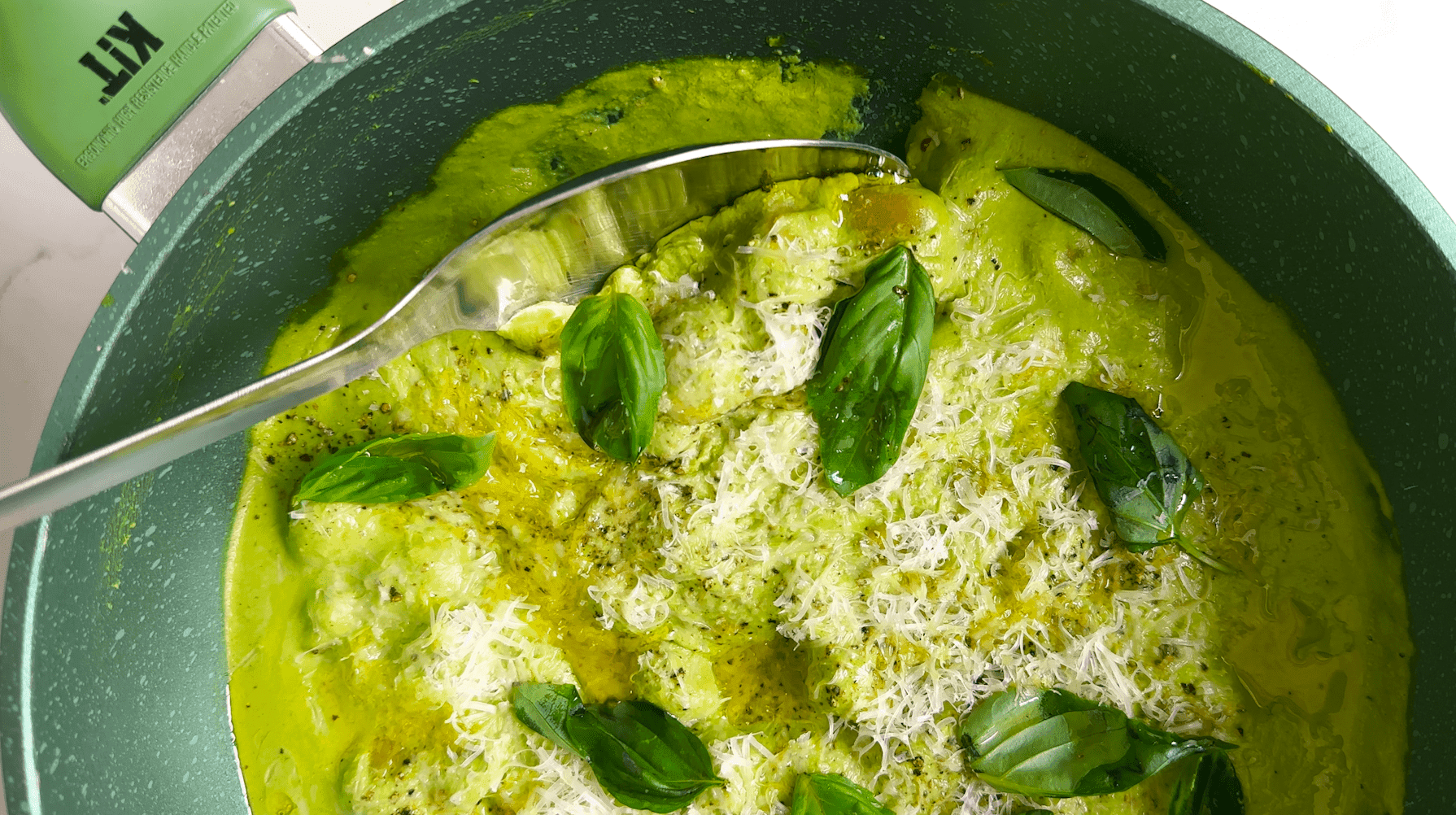 Protein Packed Super Green Crispy Gnocchi | BOSH!