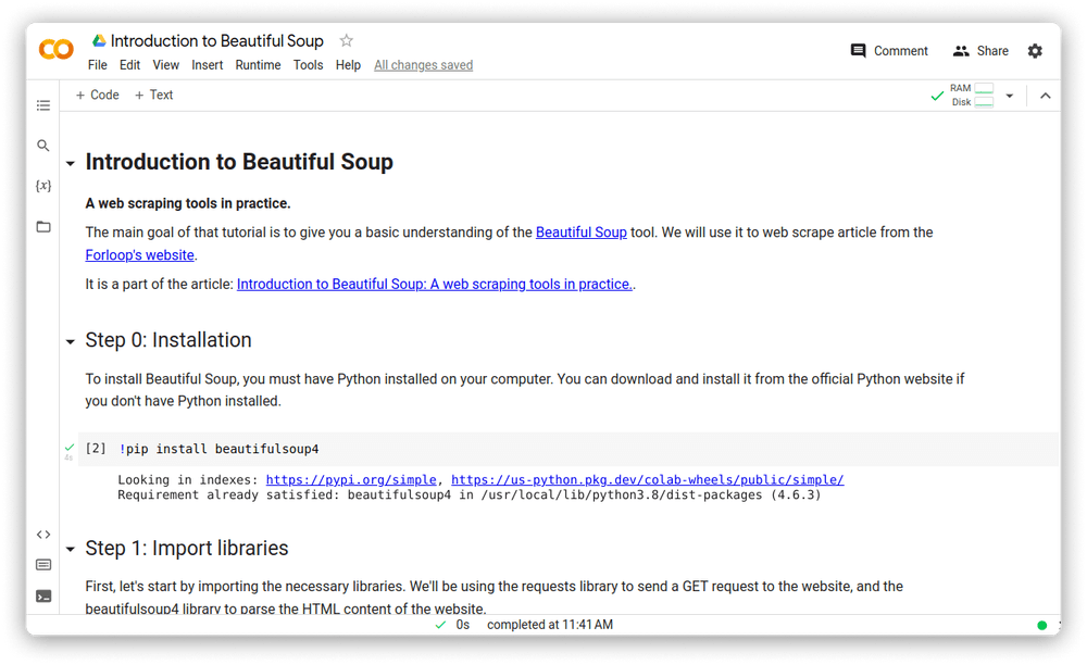 Beautiful Soup introduction: A web scraping tools in practice : : Forloop
