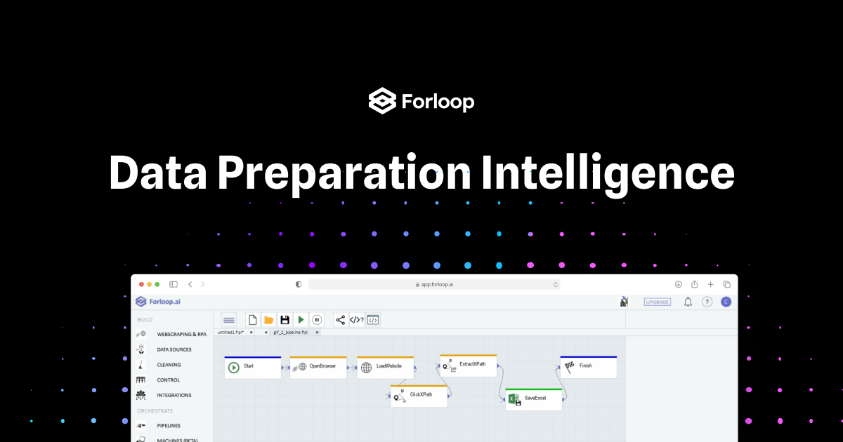 Data Preparation Intelligence : : Forloop