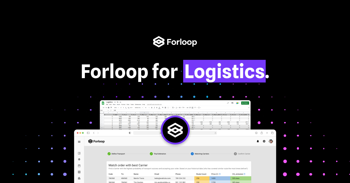 Logistics : : Forloop