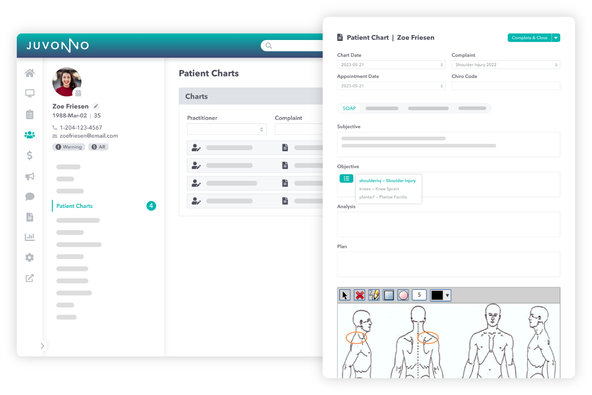 Massage Therapy Software | Juvonno