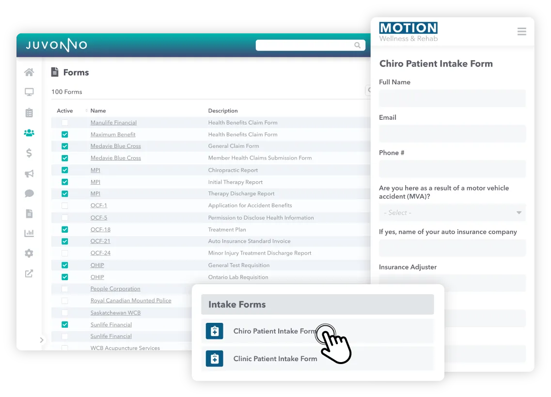 Personalized Charting & EMR for Health Clinics | Juvonno
