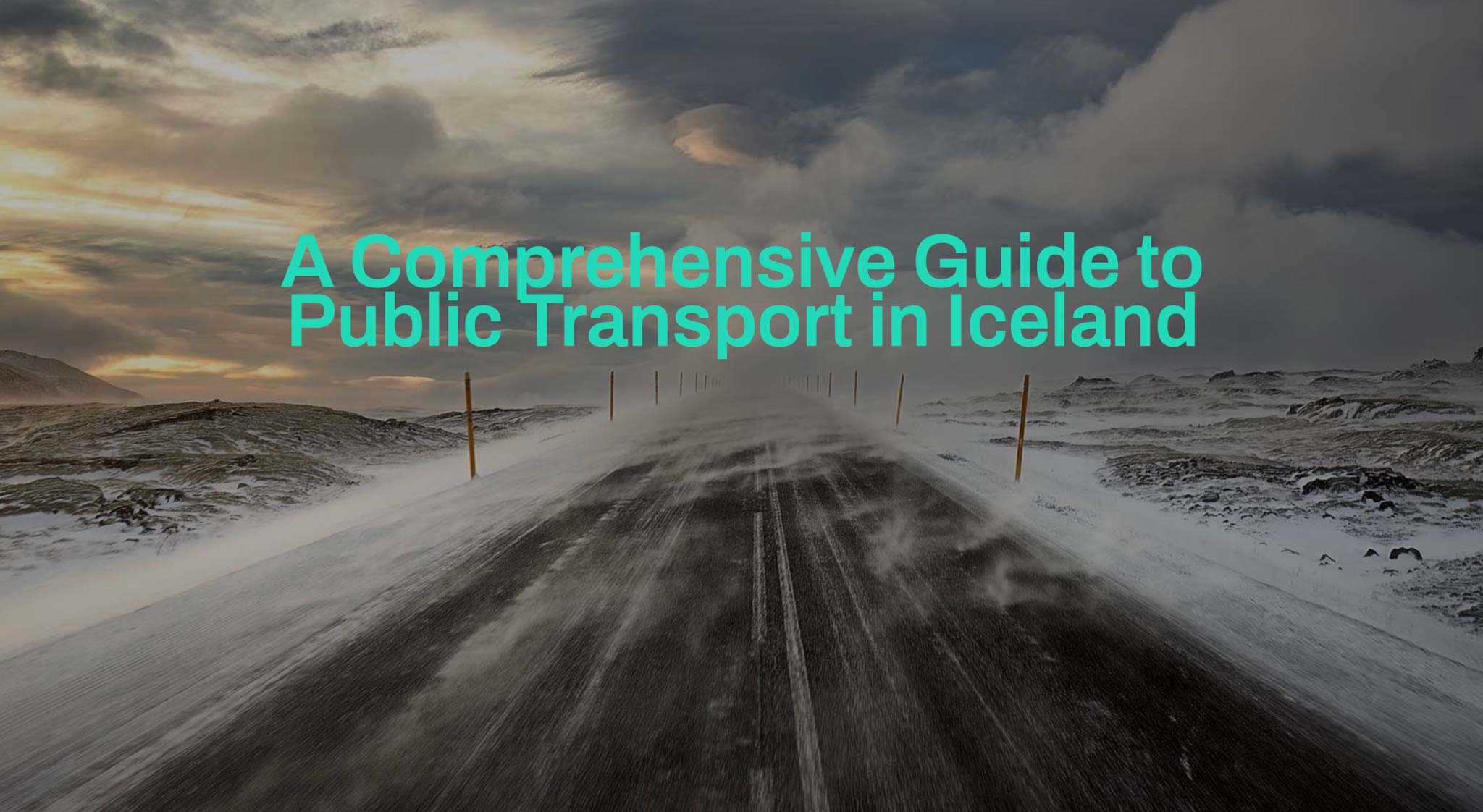 Navigating the Icelandic Landscape: A Comprehensive Guide to Public ...