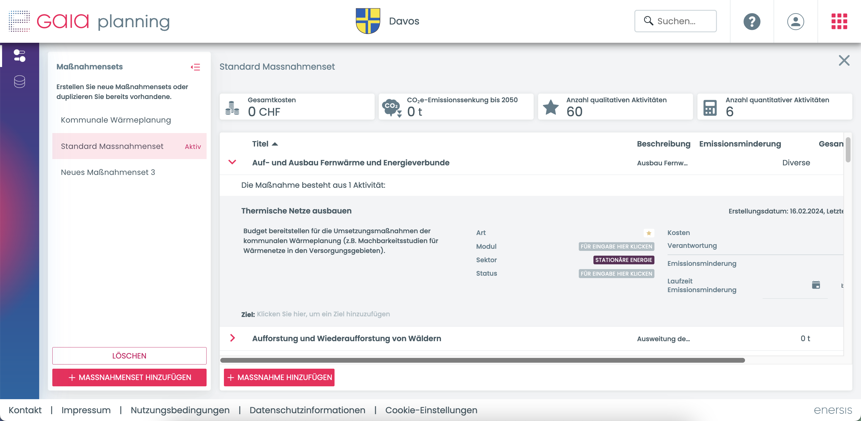 enersis: Software zum Erreichen der Klimaziele
