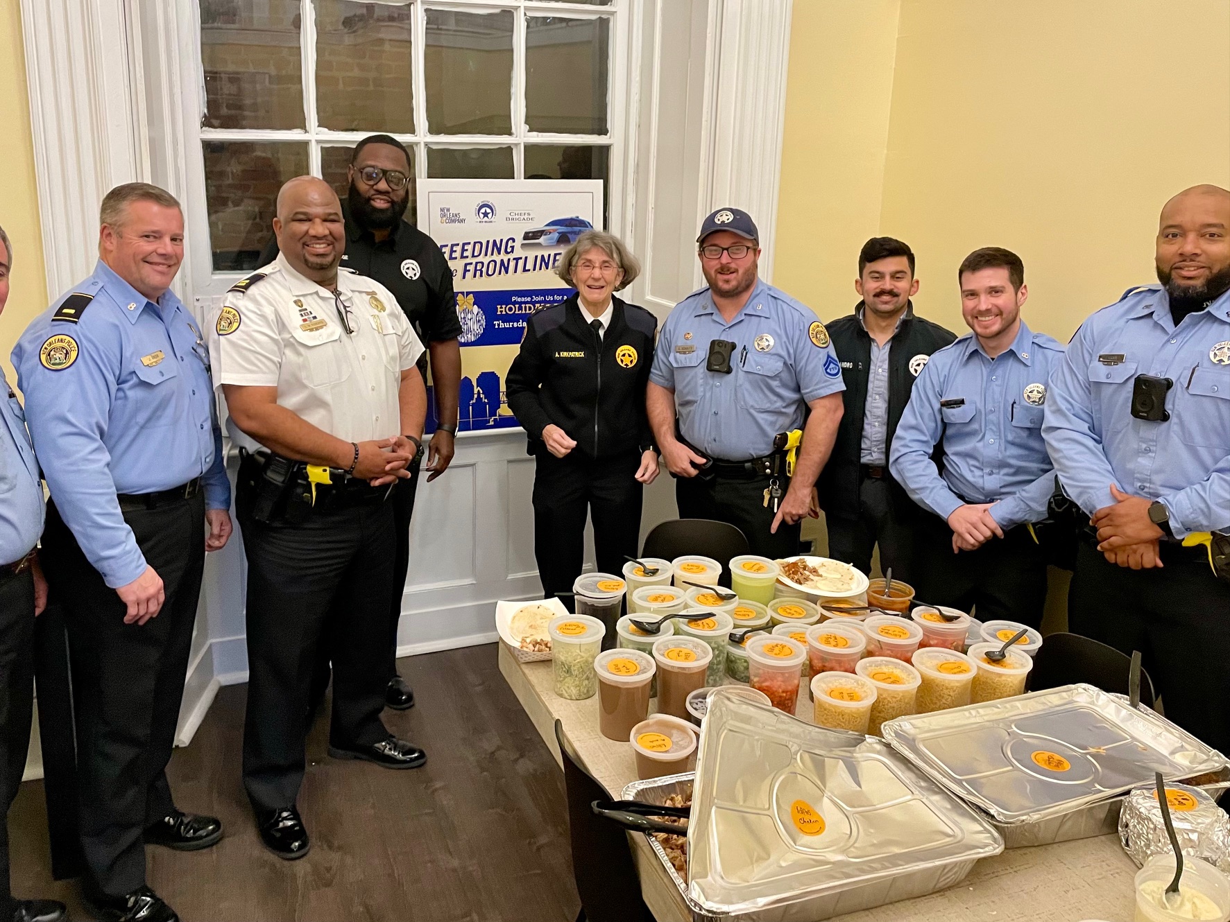 “Feeding the Front Lines” for the Holidays!