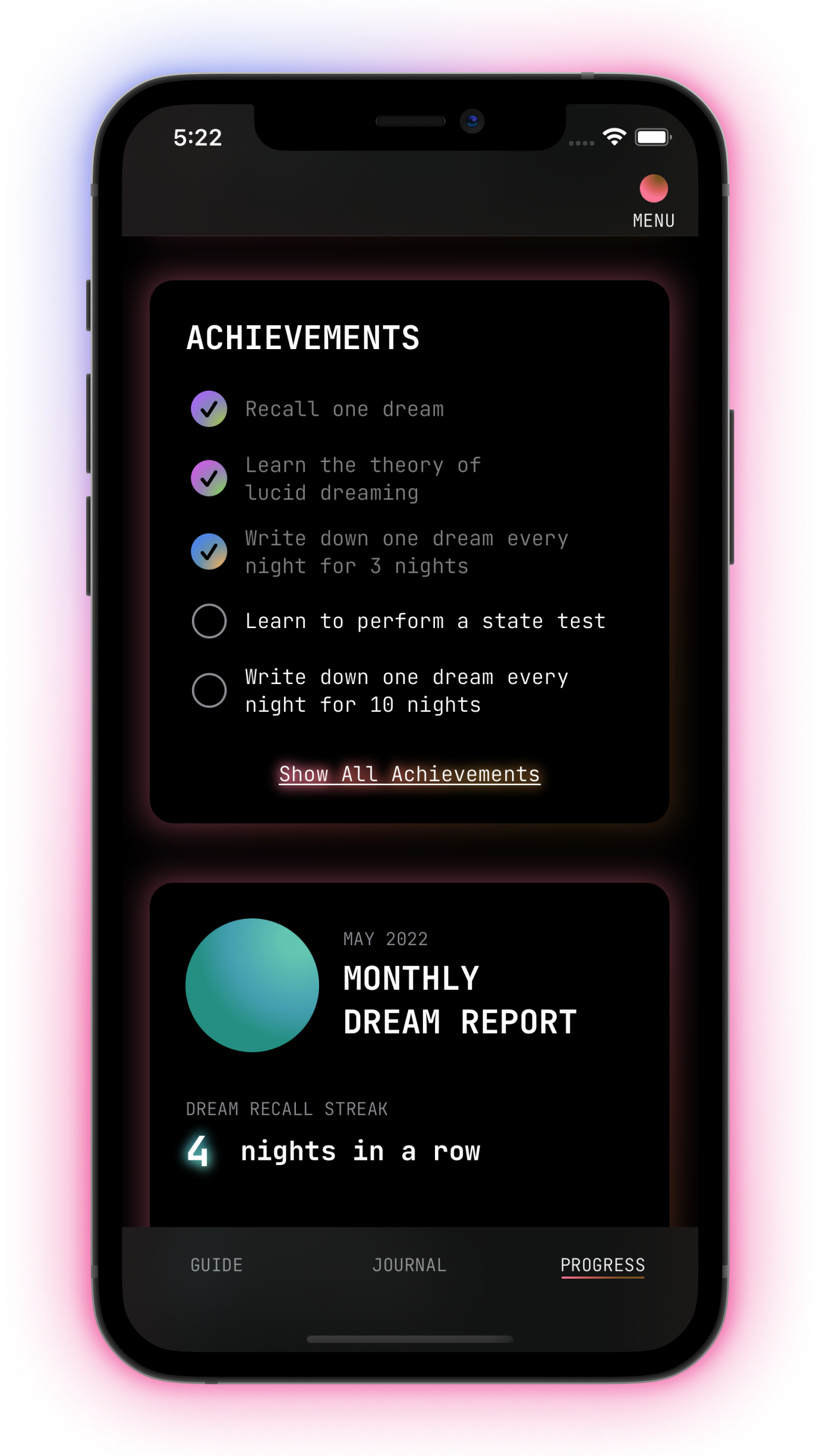 Shape: Lucid Dreaming