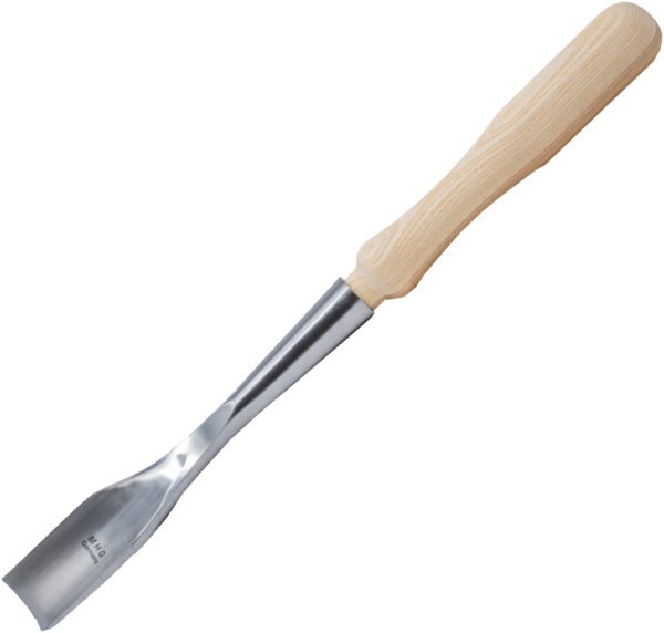 MHG Blockhouse Timber Tool Gouge, Sweep 7, Ash Handle