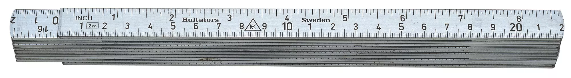 Hultafors Aluminium Folding Rule A61 2m - 10 sections
