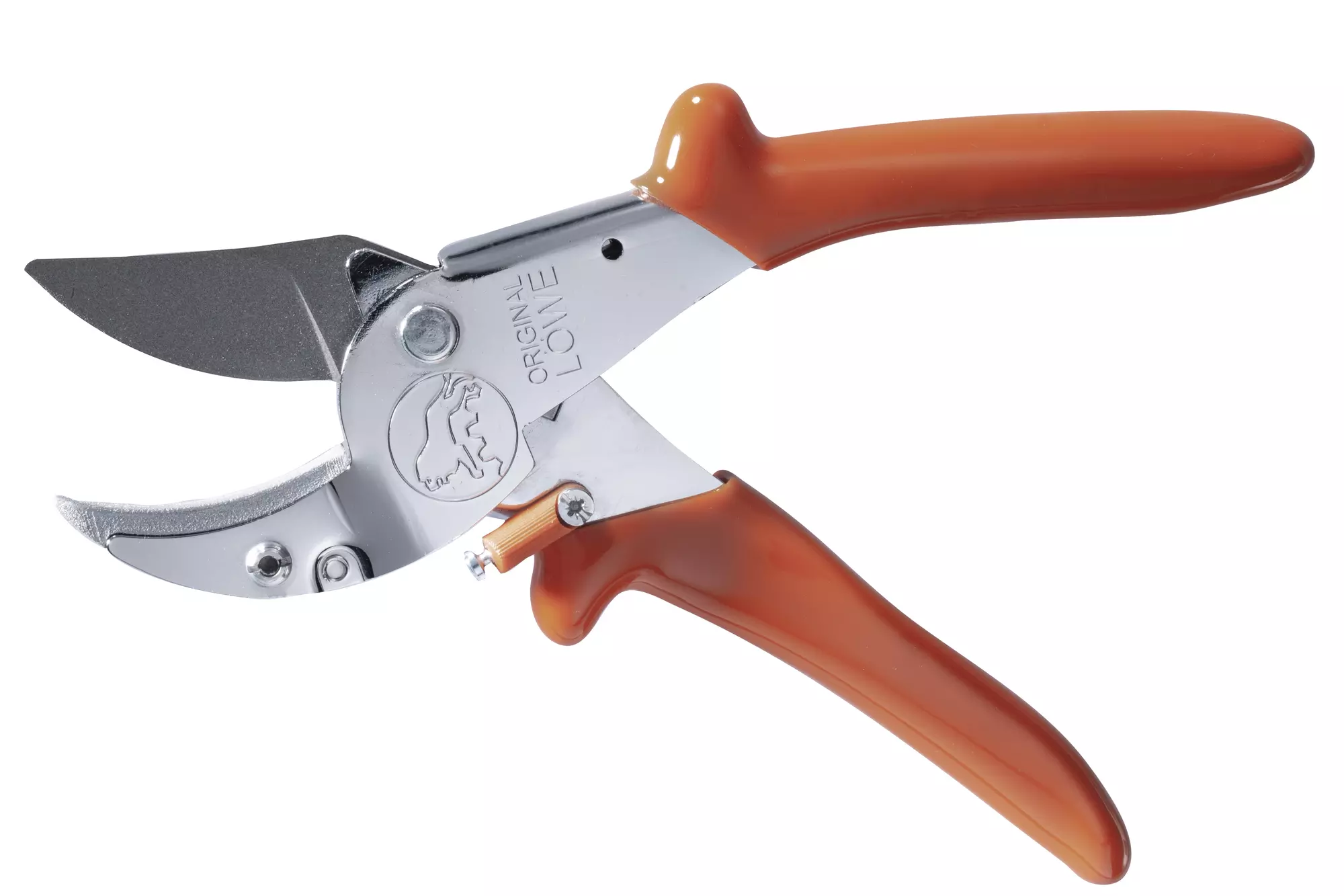 LÖWE 10.107 Anvil pruner with curved blade