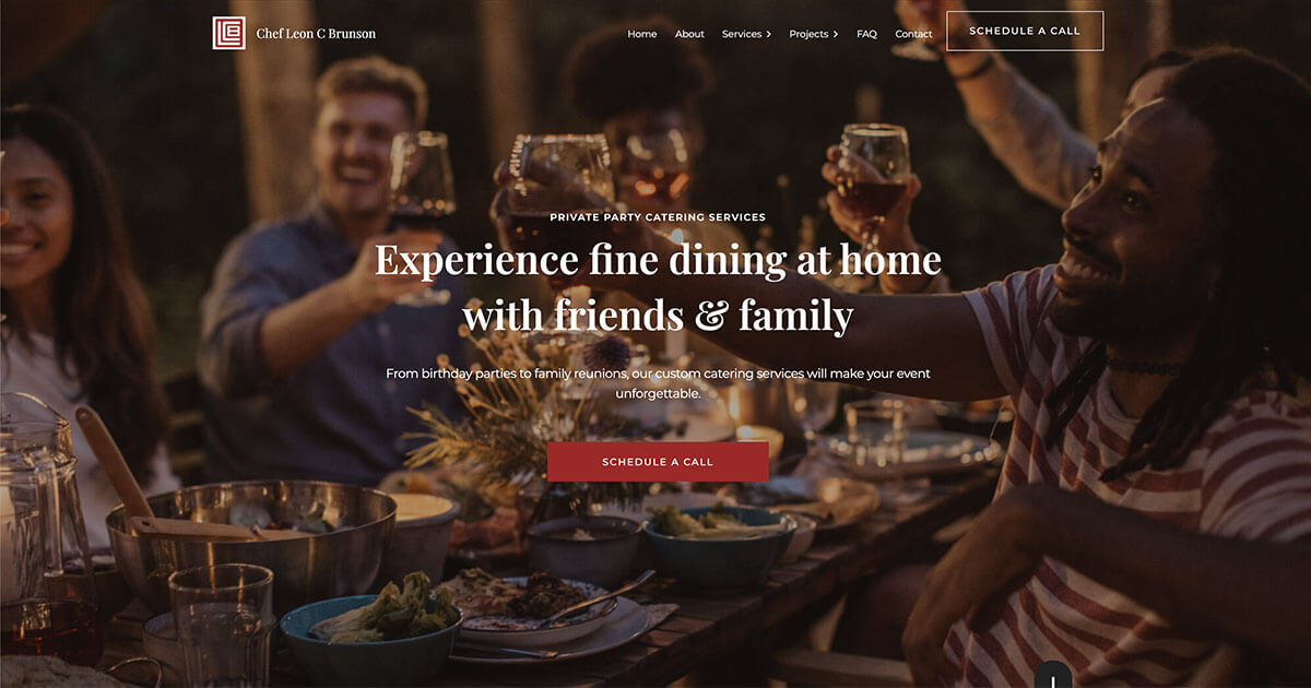 Private Parties Catering - Custom Catering & Private Chef Services ...