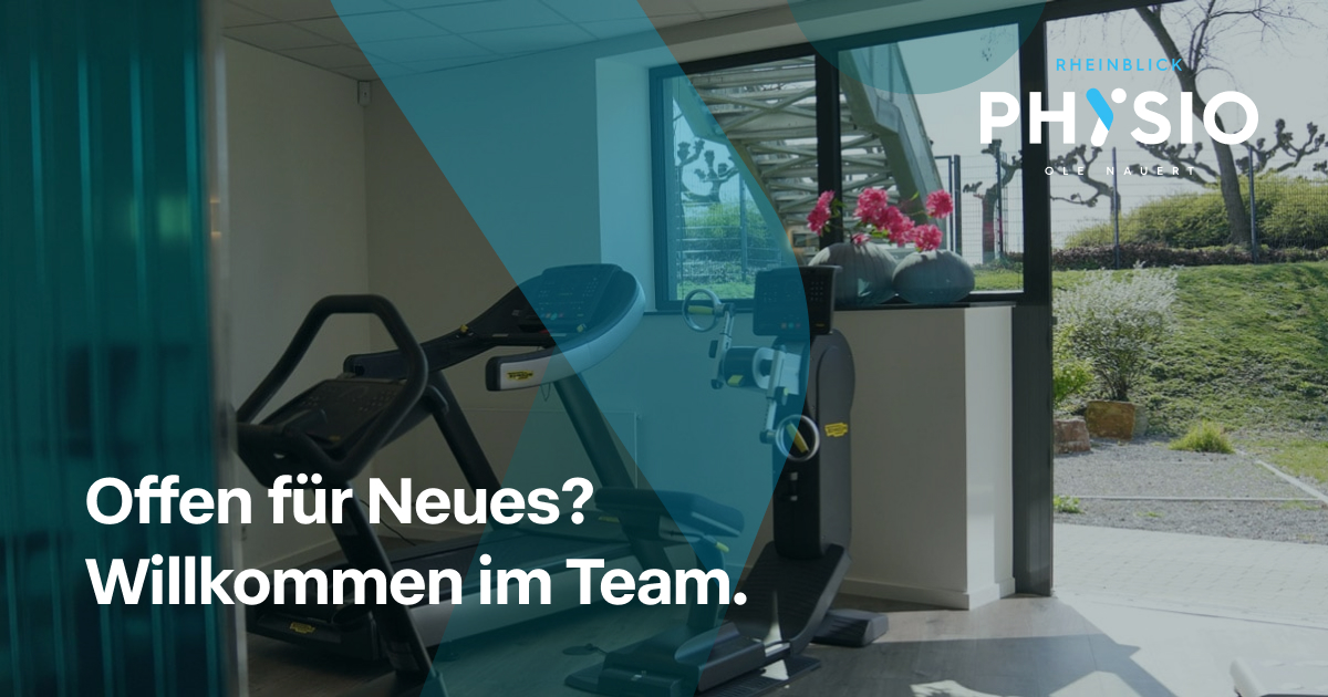 Offen für Neues? Willkommen im Team.