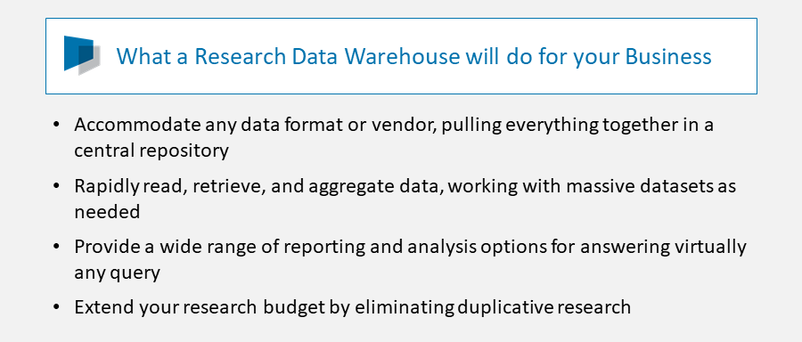 How to Extend Your Budget with a Research Data Warehouse - mTab