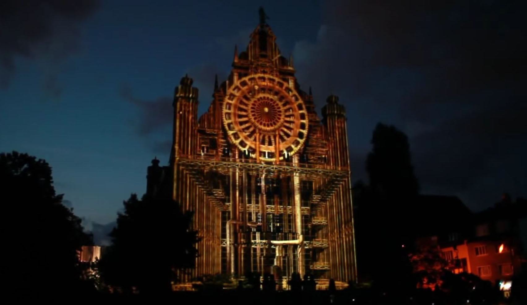 Stars: A Dazzling 3D Projection Mapping Tribute to Toruń's Rich Culture