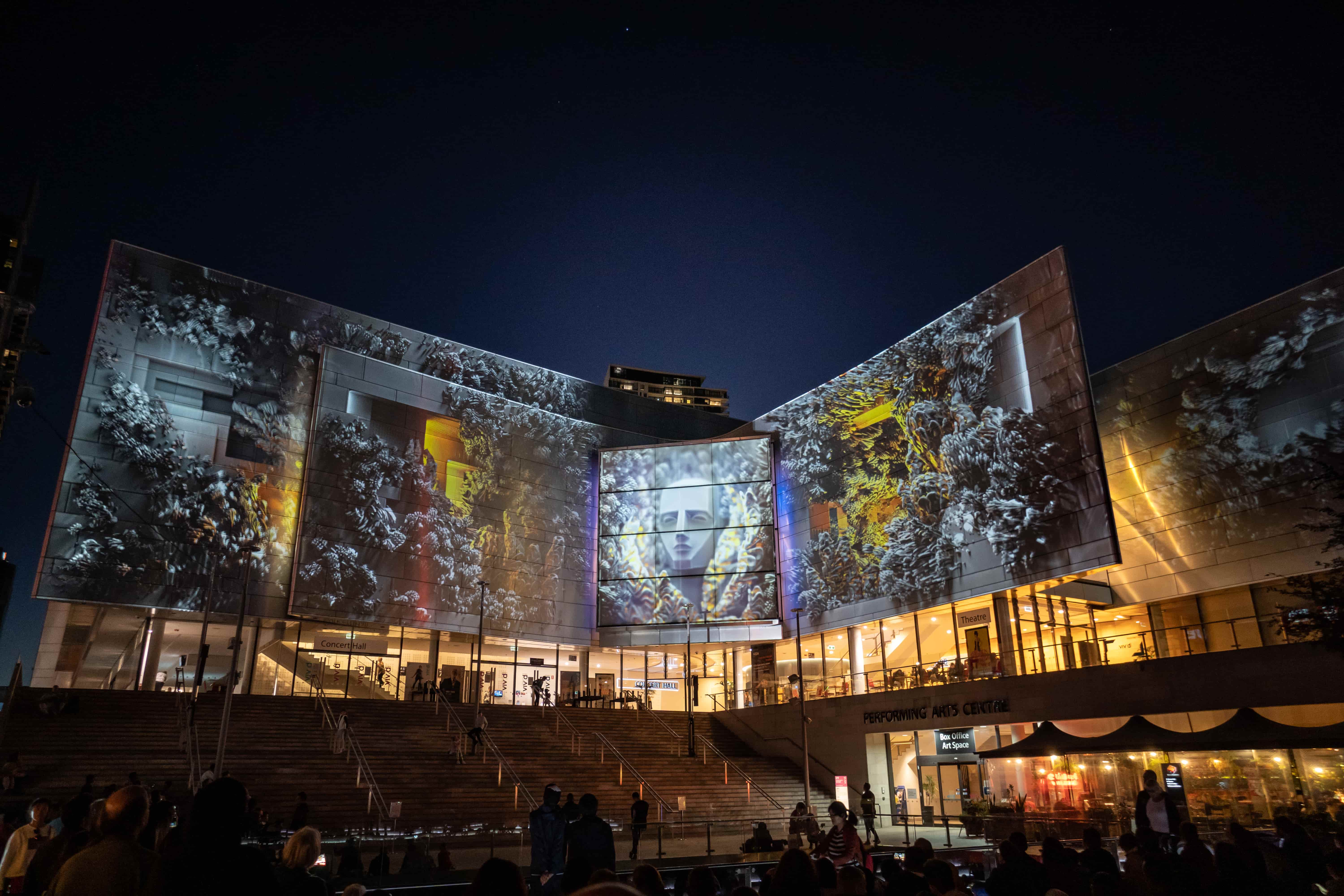 Coexistence: A Captivating Projection Mapping Artwork at Vivid Sydney