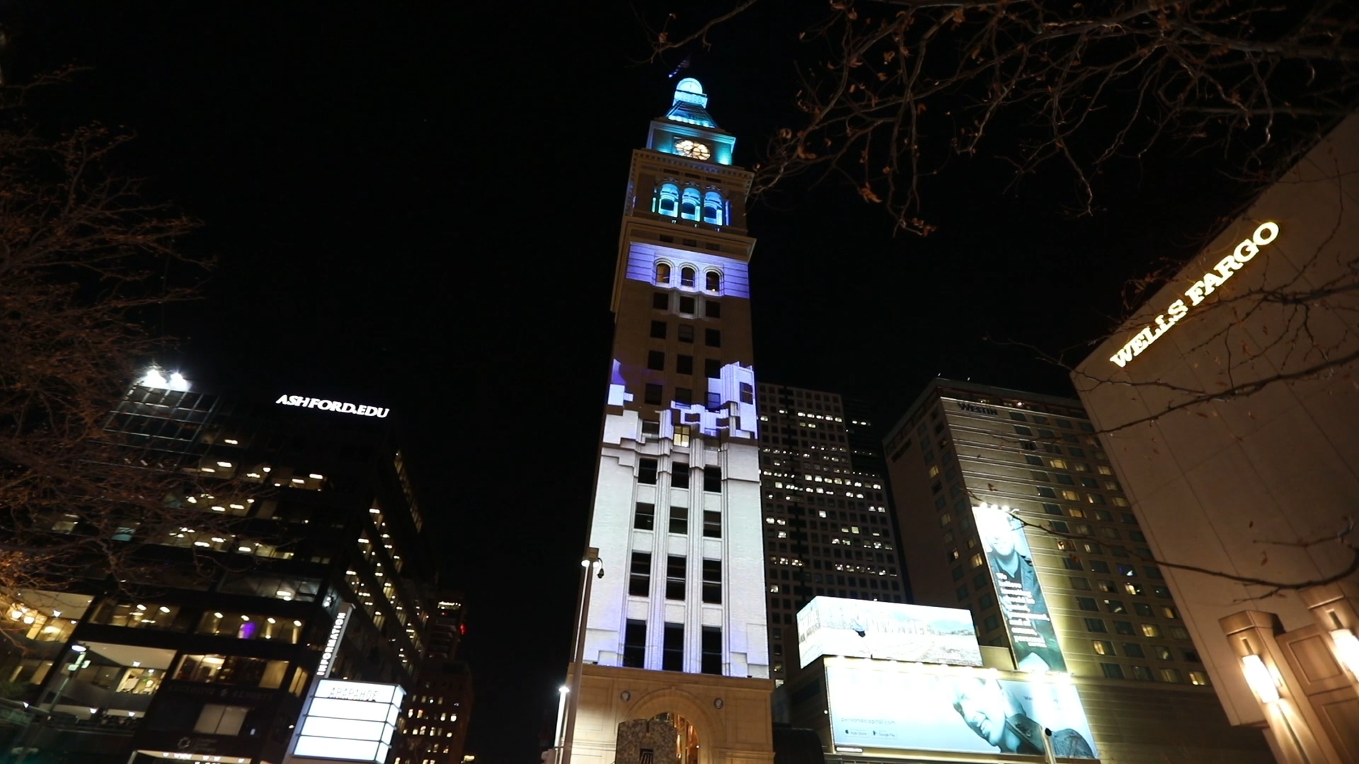 Incunabula: Denver Clock Tower Transformed through Projection Mapping