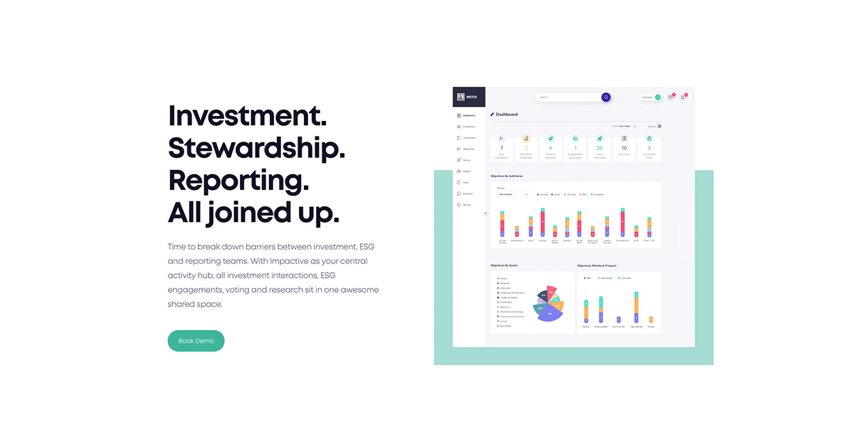 Stewardship Management Platform for Asset Owners - Impactive