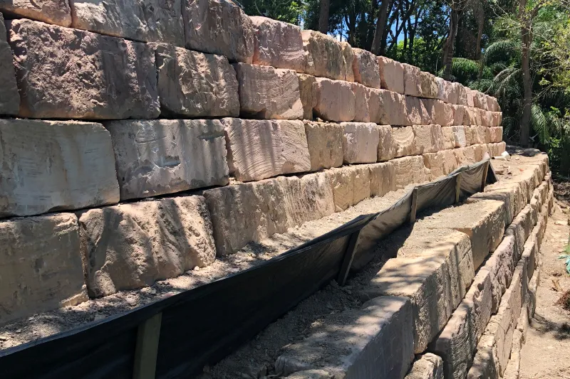 B Grade Sandstone Boulders Blocks | Brisbane Sandstone Rock Delivery