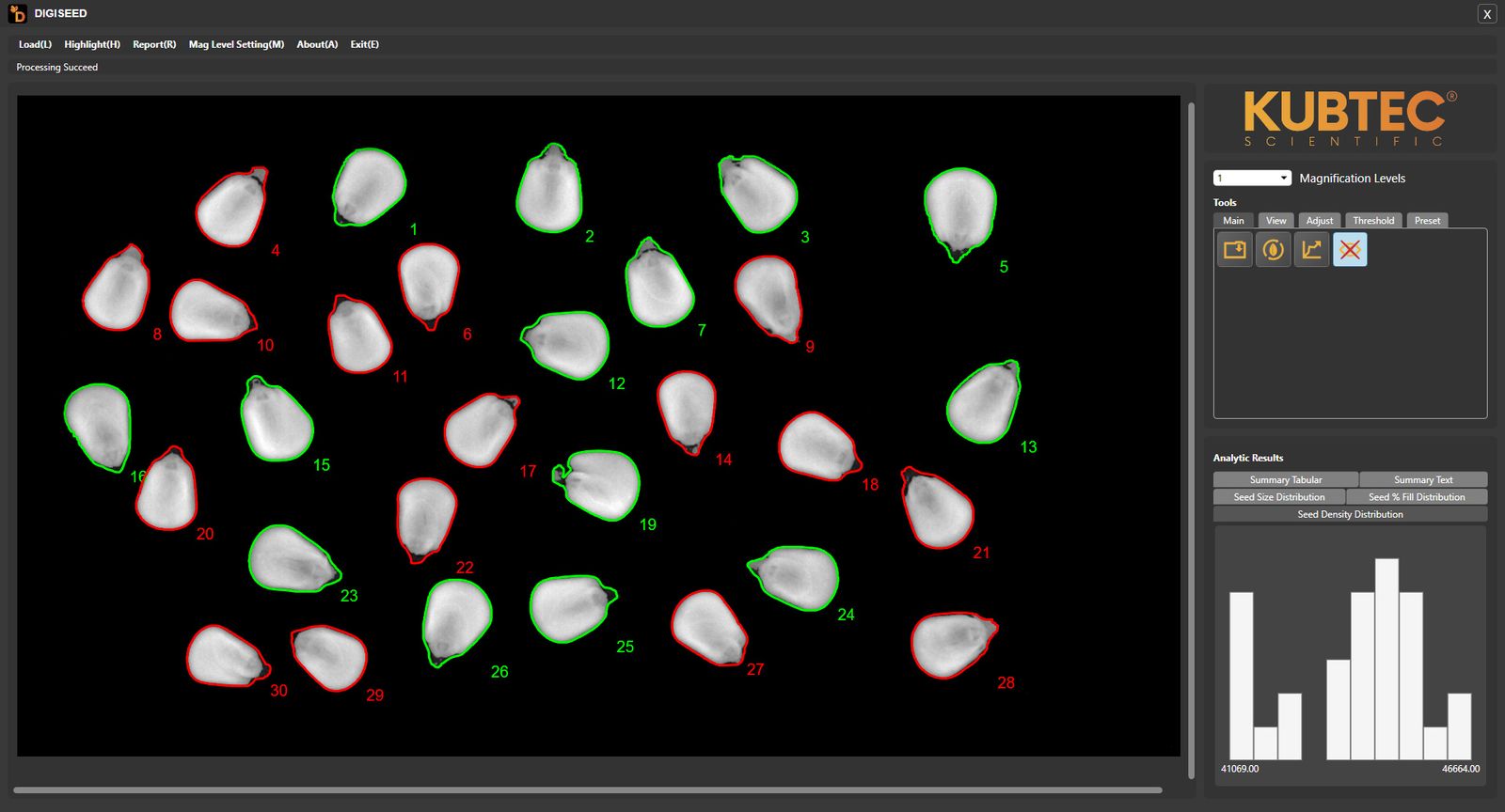 DIGISEED- Seed Analysis | KUBTEC Scientific