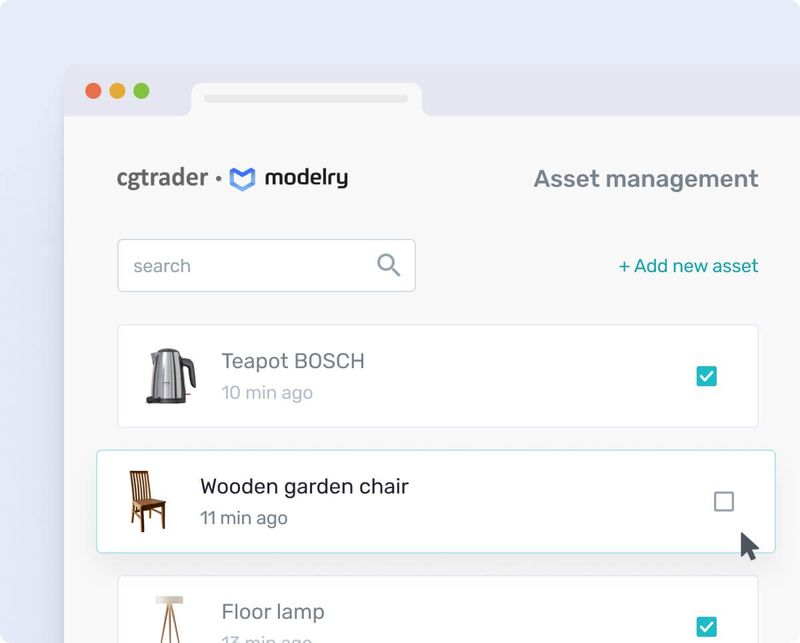 3D Digital Asset Management | Modelry