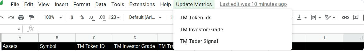 How to Get Crypto Price Data in Excel and Google Sheets?