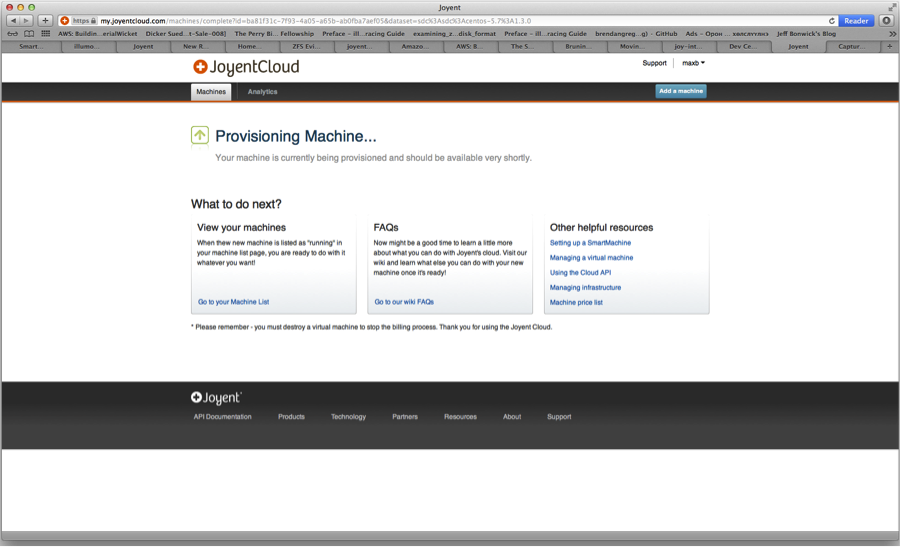 LAMP stack on Joyent SmartOS | Triton DataCenter