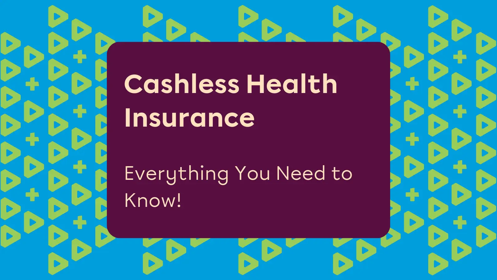 Cashless Health Insurance - Plum