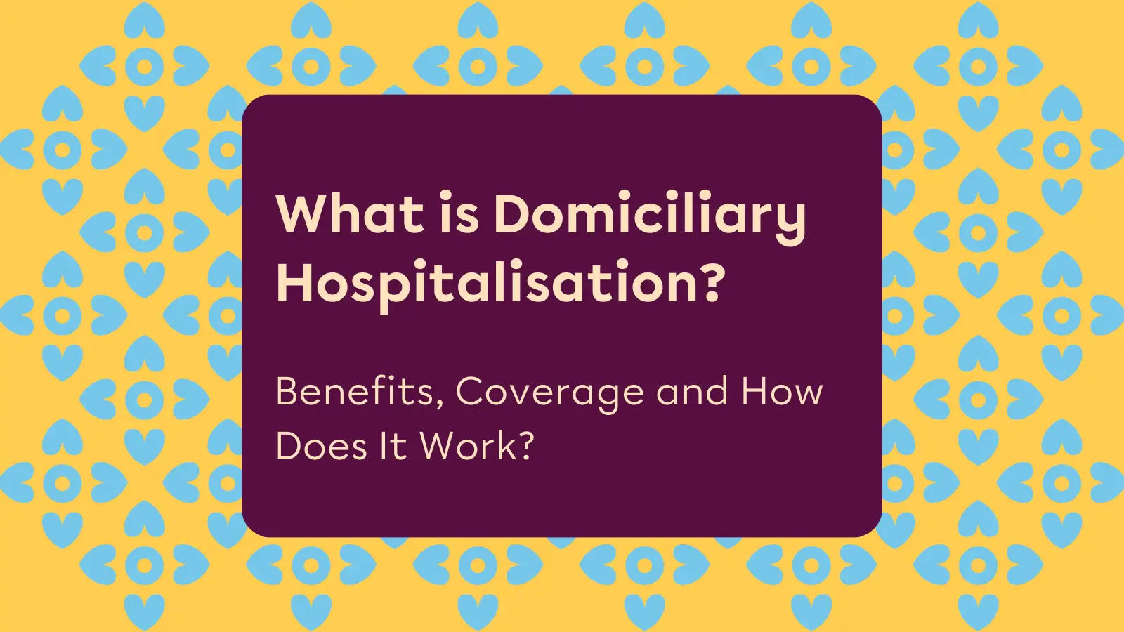 What is Domiciliary Hospitalisation?