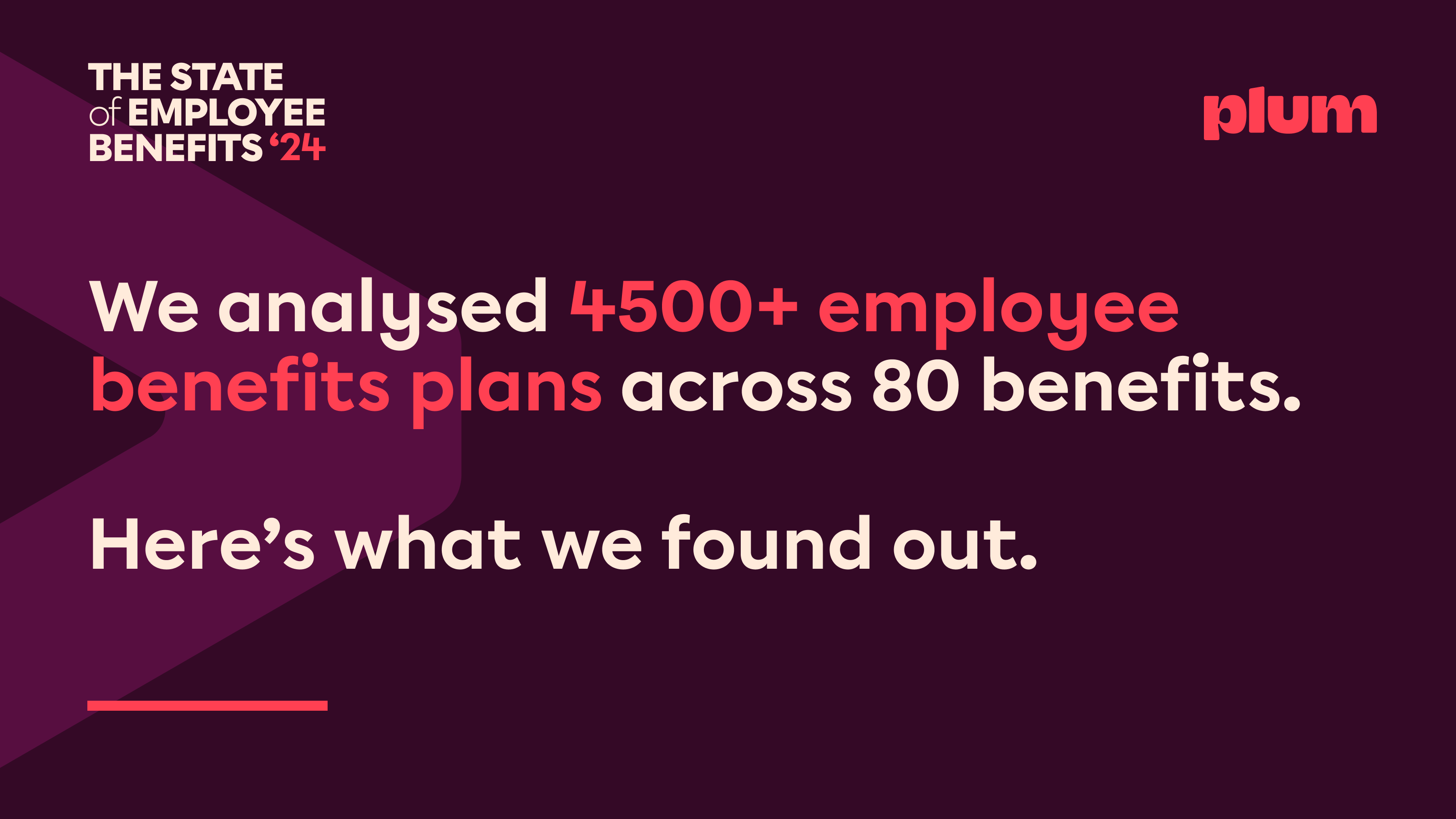 Key Insights from 4500+ Employee Benefits Plans | 2024 Report