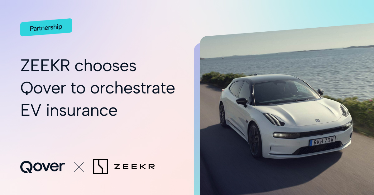 Qover and ZEEKR team up to launch EV insurance | Press release