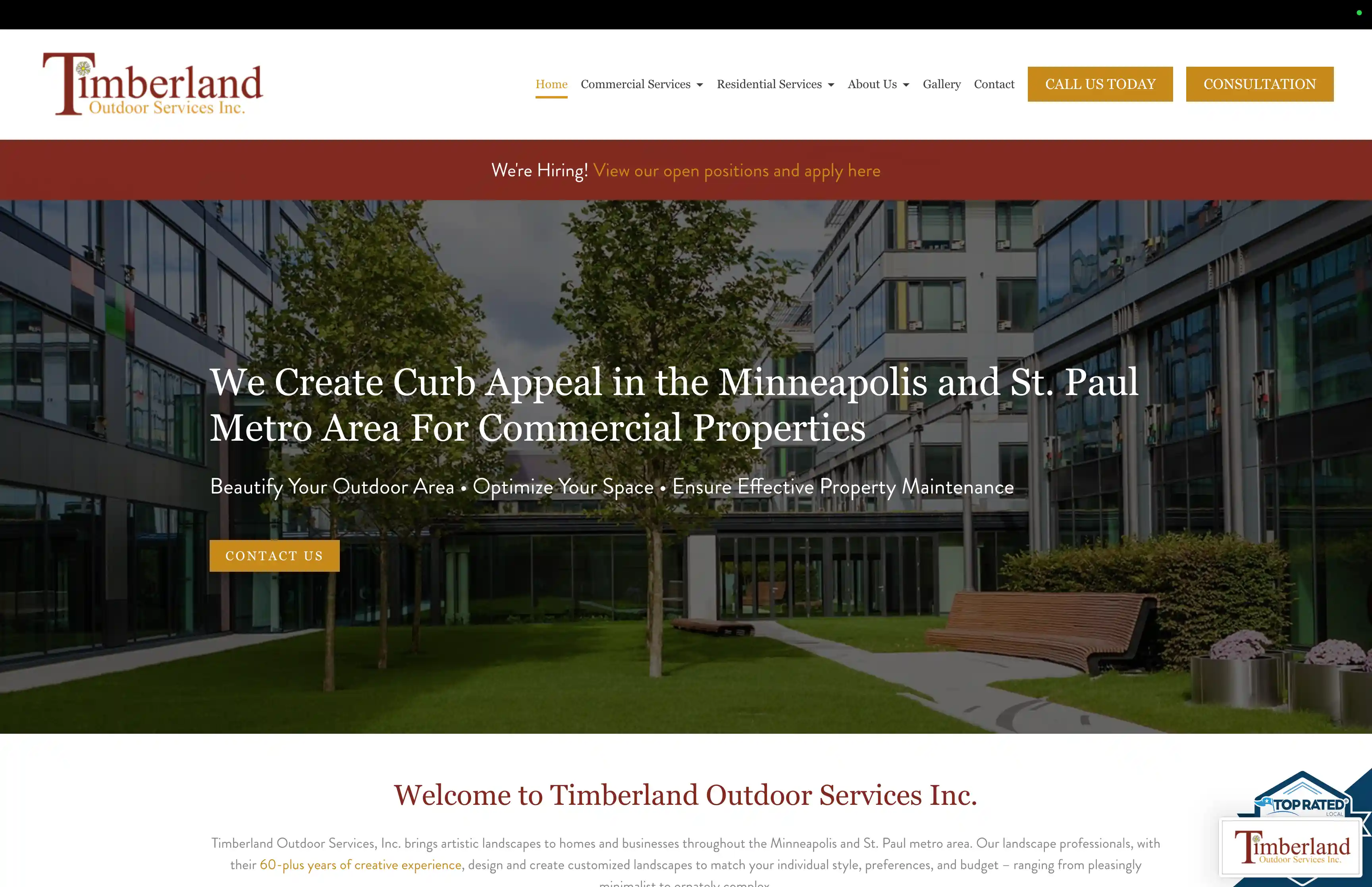 MinnBuild Profile - Timberland Outdoor Services Reviews & Project Photos