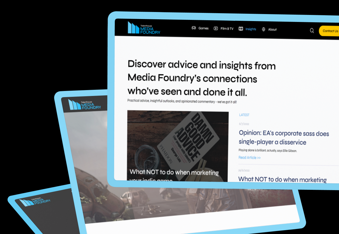 Creative and commercial Media Foundry at Talenthouse - Media Foundry | Hilvy 🔮