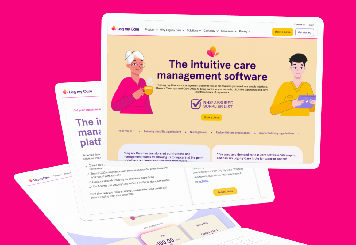 UK Care Management with Log my Care - Log my Care | Hilvy 🔮