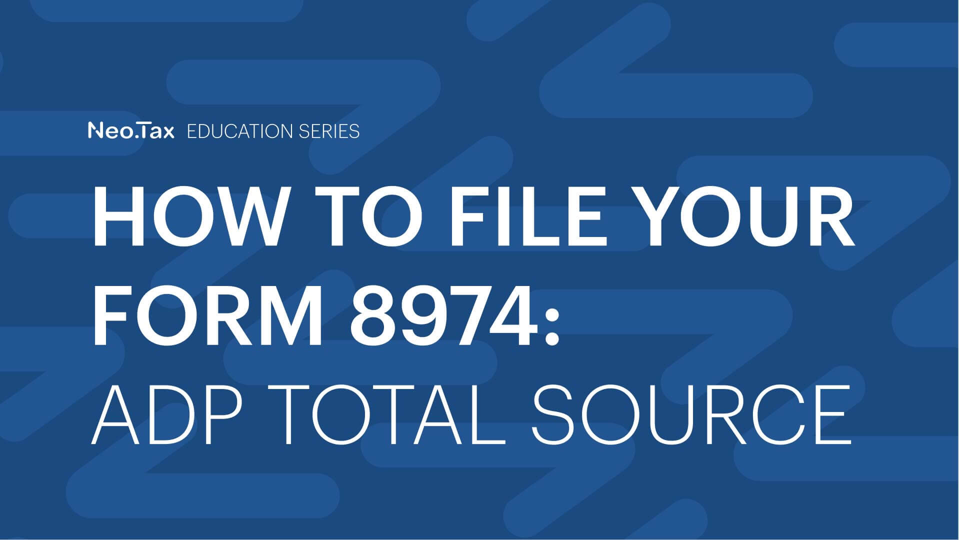 How To File Form 8974: ADP Total Source