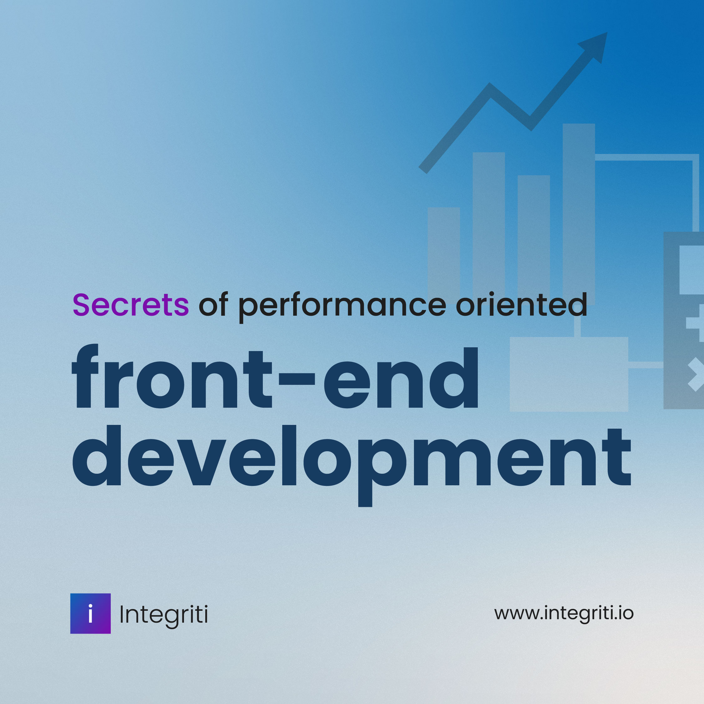 5 Secrets of Performance-Oriented Frontend Development