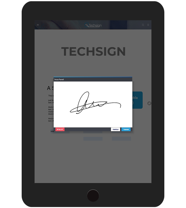 Biometric signature and forensic tool