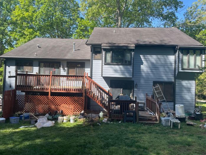 Nichiha Siding, Gutters and Downspouts, New fascia and Rot Repairs On ...