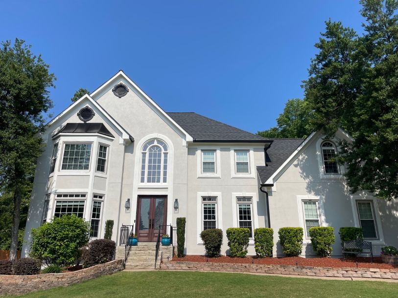 Refurbished Nichiha Siding, Stucco Paint To Front, Window Rot Repair on ...