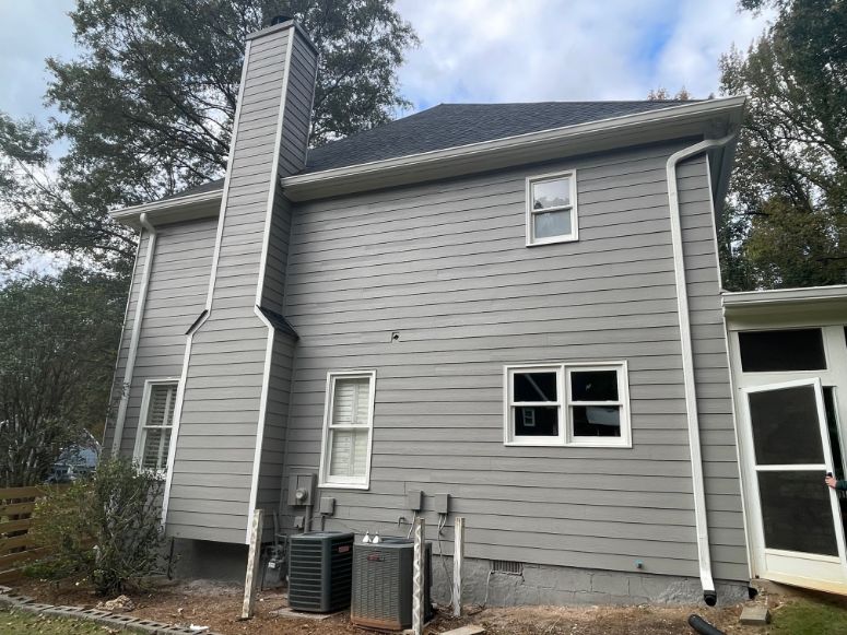 Stucco Siding Replaced With Nichiha Woodgrain Siding and Shake And A ...