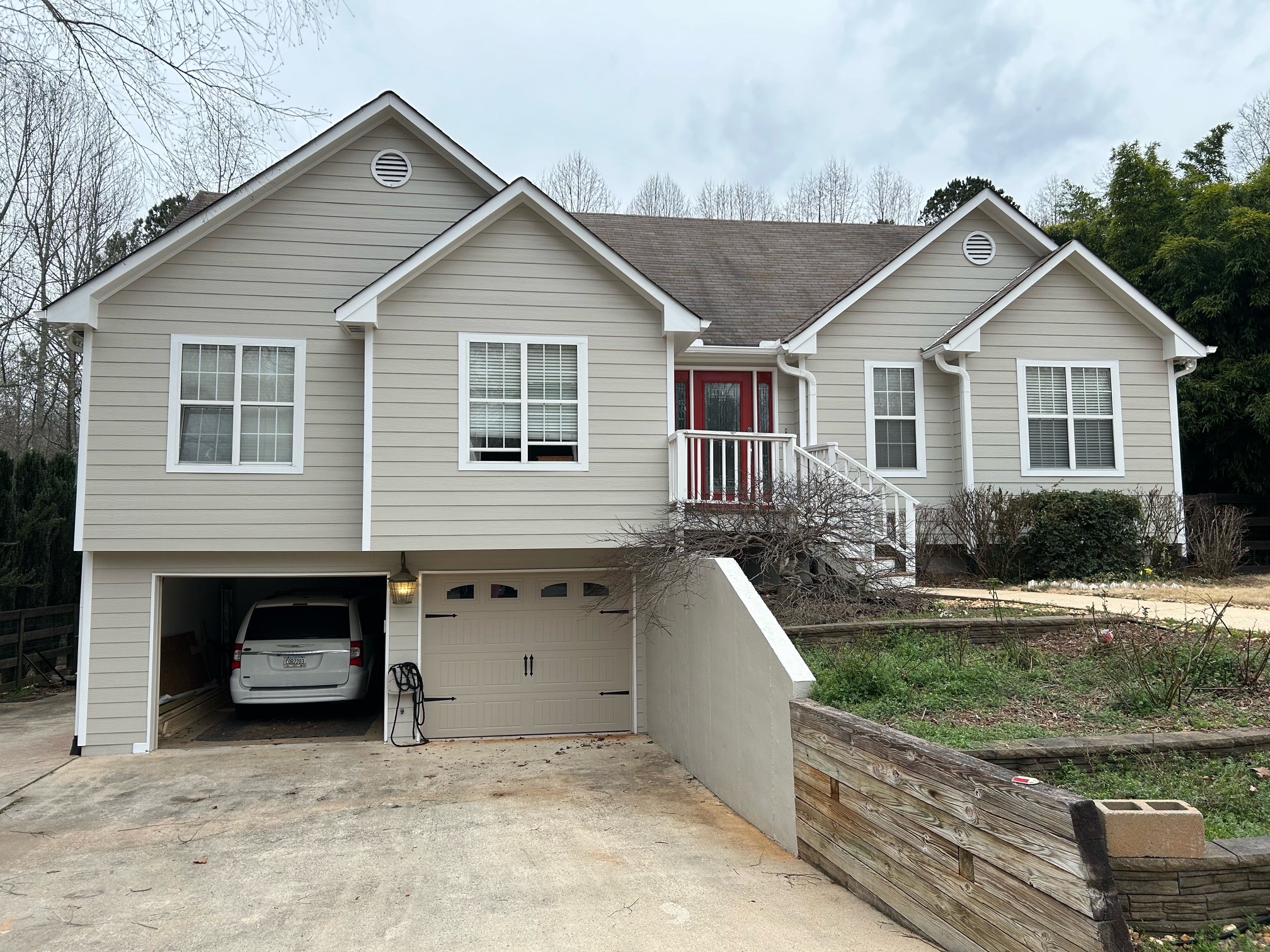 Nichiha Board and Batten on Front, Lap Siding Everywhere Else. New ...