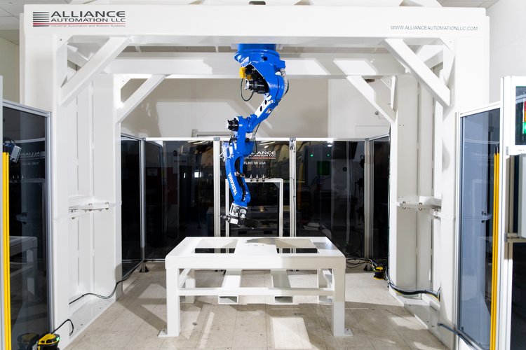 Rotational Molded Plastic Parts Drilling and Cutting - Alliance Automation