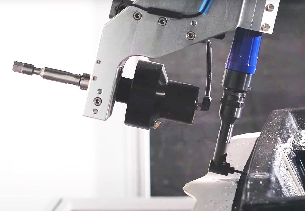 Robotic Waterjet Drill Combo Tool for Cutting Composites - Alliance ...