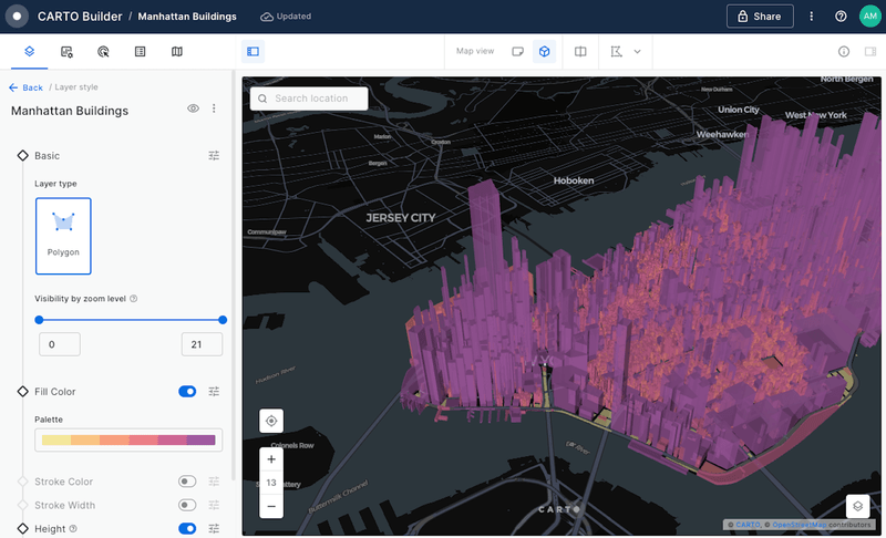Builder® Data Mapping Software | CARTO