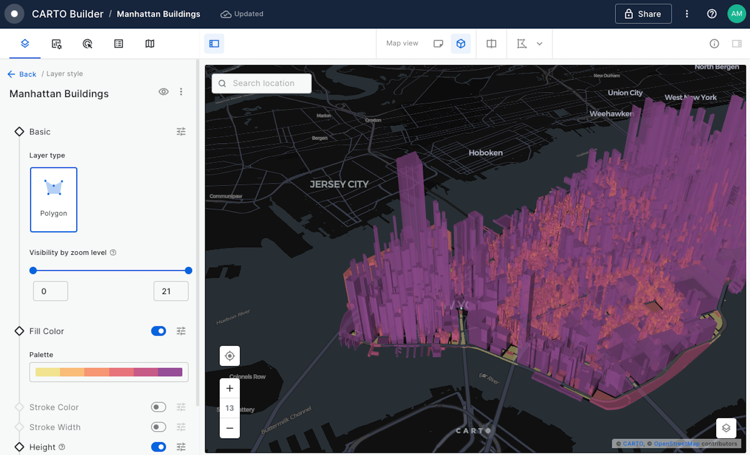 Builder® Data Mapping Software | CARTO