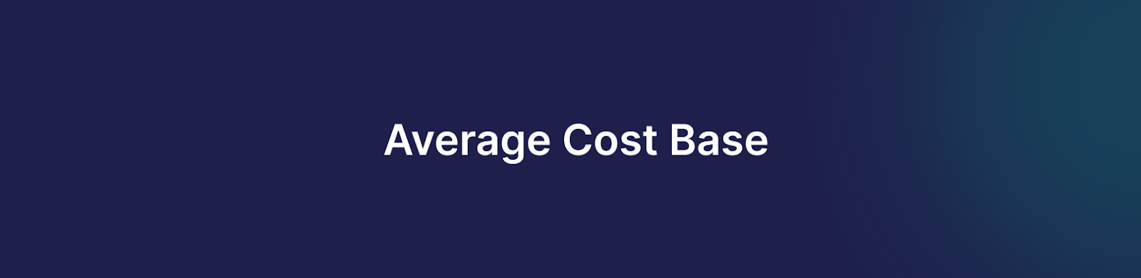 What is Cost Basis?: How It Works & Calculation In Crypto