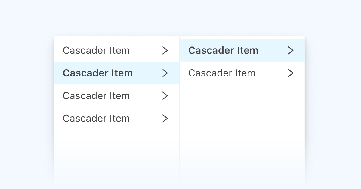 Figma Cascader Component | Ant Design System for Figma