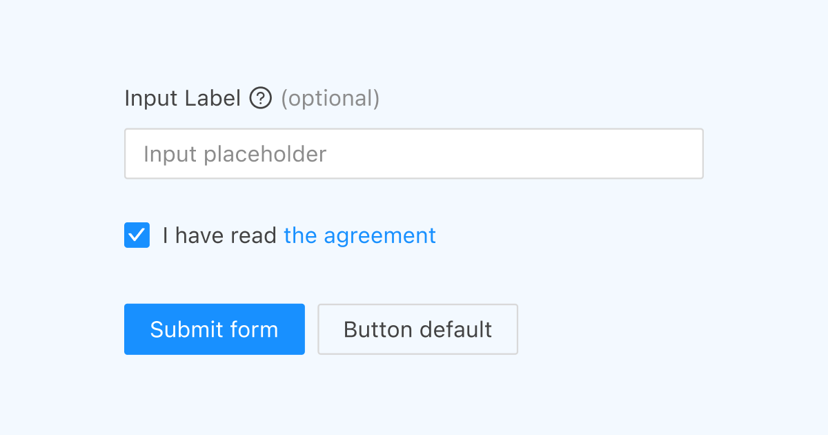 Figma Form Component | Ant Design System for Figma