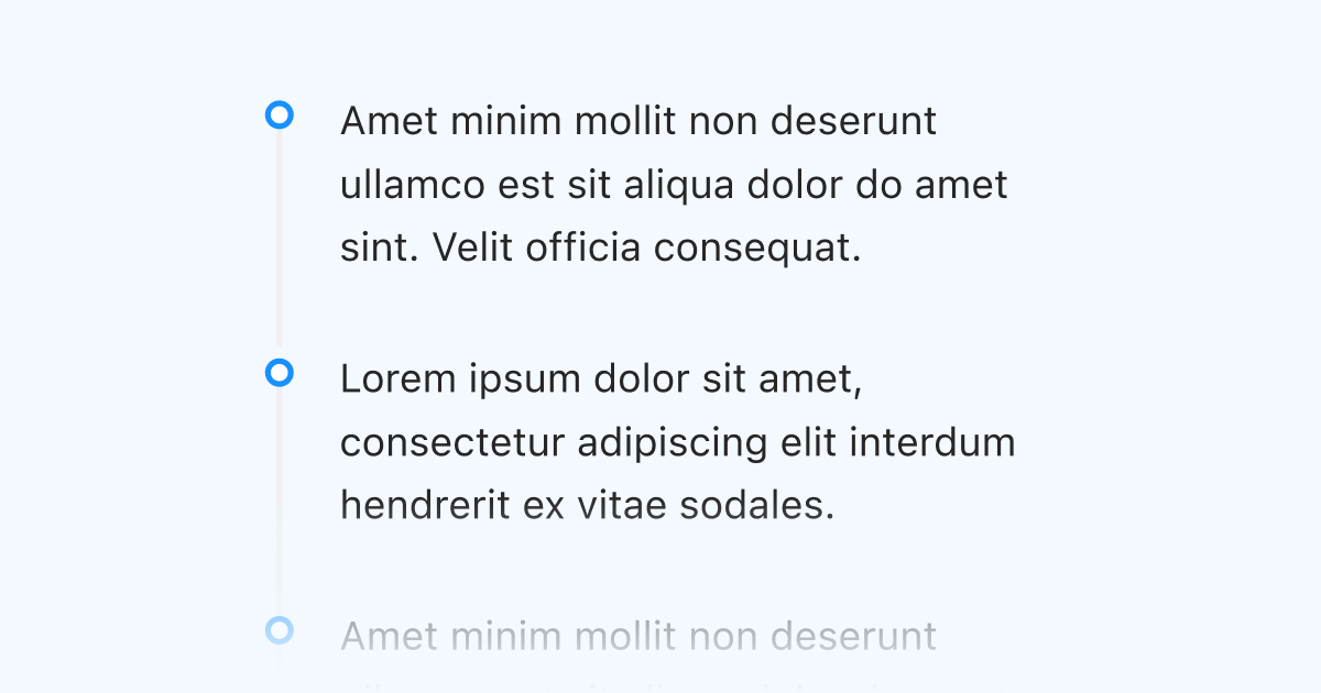 Figma Timeline Component | Ant Design System for Figma