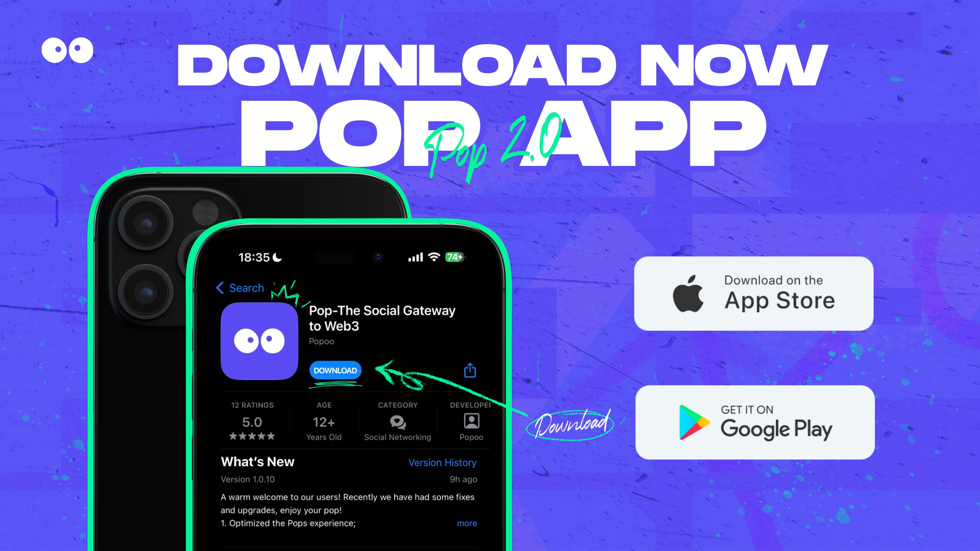 Explore a Whole New Pop DApp and Portal Into Web3 SocialFi With Pop 2.0